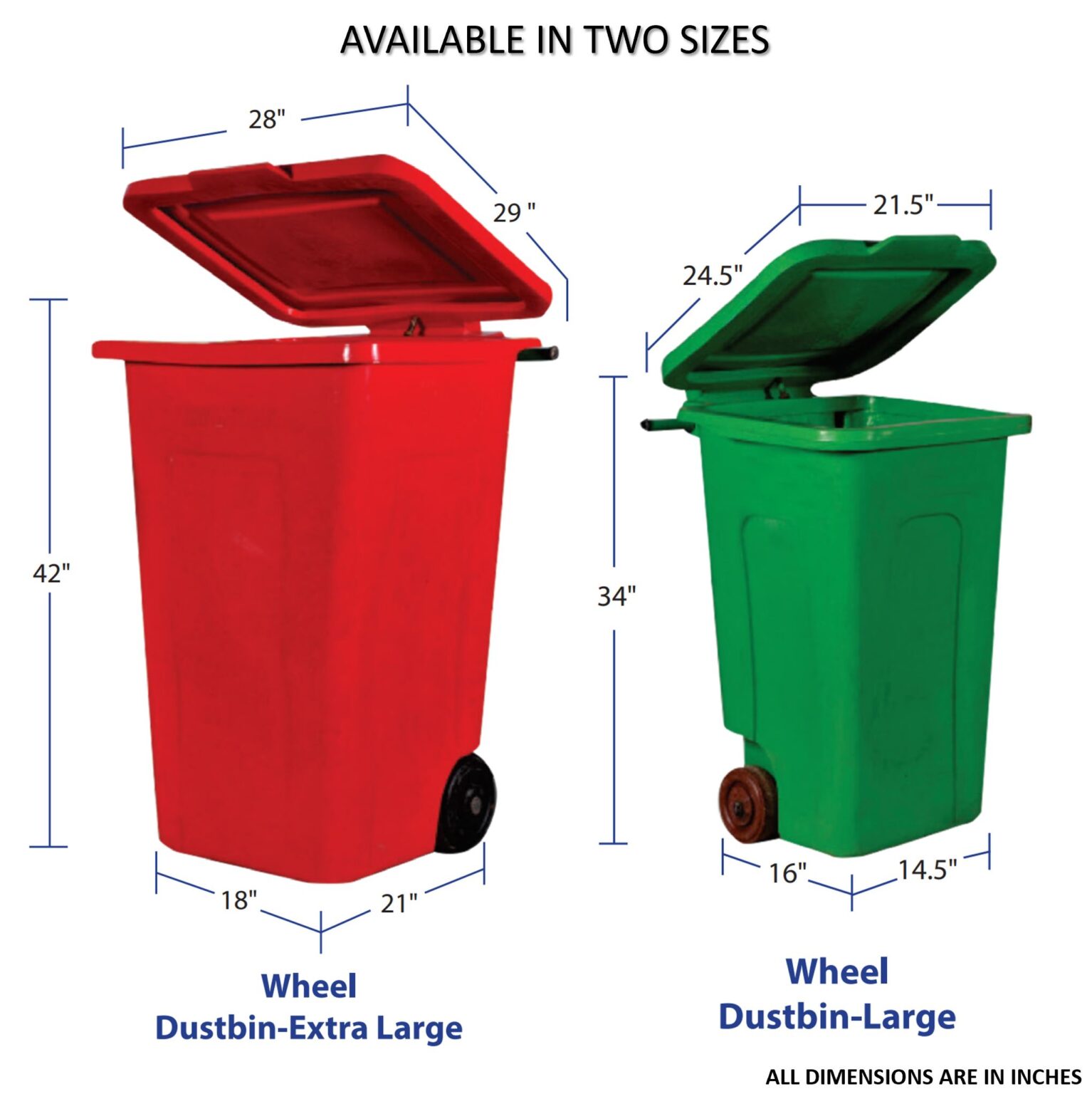 Wheel Dustbin - Hilltake Online Store